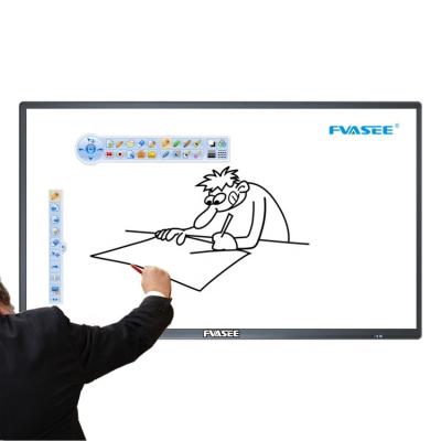 China Zero Noise 75 Inch Interactive White Board With Touch Screen To Meet Digital Teaching Board for sale