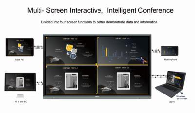 China School  Classroom Smart Interactive Board For Teaching 75 Inch Infrared Touch Screen LCD for sale