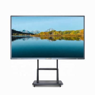 China 75 Inch Education Interactive Whiteboard 4K UHD 10 Point Multi Touch Smart Classroom Display for sale