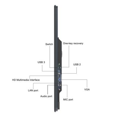 China 98 Inch 4k Uhd Interactive Teaching Whiteboard For Classroom With Dual OSSystem for sale