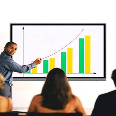 China Design 60 Inch 20 Ponits IR Touch Screen All-in-One Education Solution Interactive Smart Panel for sale