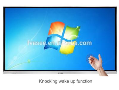 China 86 Inch Interactive Whiteboard All In One Touch Screen Monitor OPS PC 4K Ultra Thin for sale