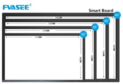 China 86 Inch All In One Whiteboard With Android Window System 20 IR Touch Points for sale