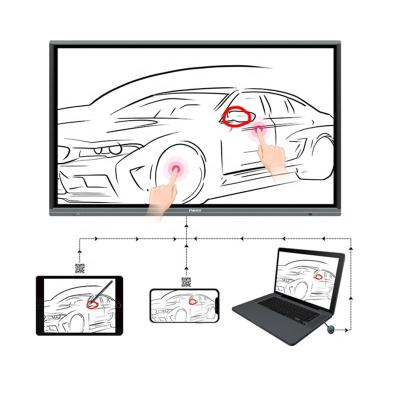 China 65 Inch Interactive Flat Panel 4K UHD Touch Screen Smartboard for Business Conference for sale