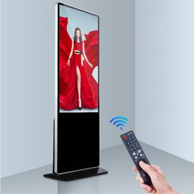 China Indoor 55 Inch Floor Standing Kiosk 1920*1080 Max Resolution Digital Interactive Displays for sale