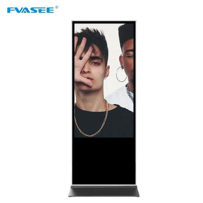 China Indoor 55 Inch Floor Standing Kiosk 1920*1080 Max Resolution Digital Interactive Displays for sale