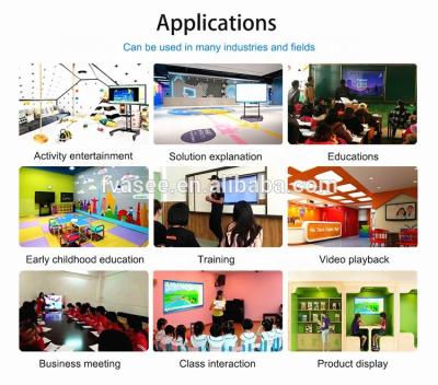 China Infrared Touch All In One Whiteboard 86 Inch 4K LED Customized Color for sale
