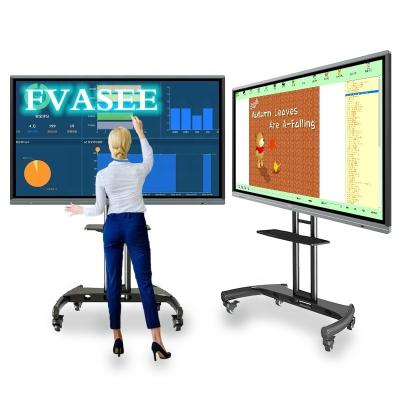 China FVASEE 75 Inch Interactive Whiteboard All in One 4K LED Smart Board for Business Office for sale