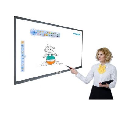 China FVASEE 55 to 98 Inch Interactive Whiteboard Smart Board for School Conference Meeting Touch Screen Display for sale