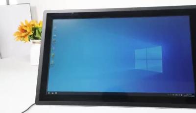 China 21.5 Inch Industrial Touch Screen Monitor 1920x1080 Capacitive 10 Point for Workshop for sale