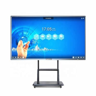 China 75 Inch Interactive Touch Screen Whiteboard for Classroom Education 10 Point Touch for sale