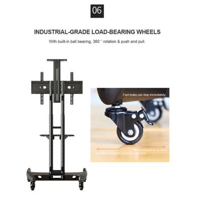 China OEM Interactive Display Accessories Interactive Display TV Floor Mobile Stand for sale