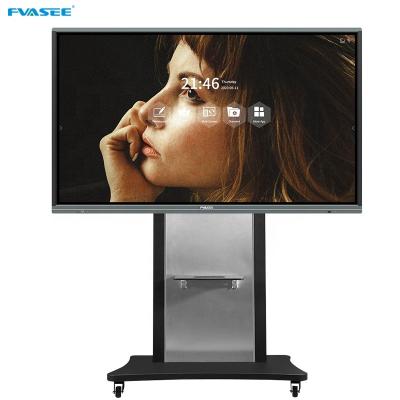China Interactive Display Accessories Mobile Display Stand For 65 70 75 86 Inch Smart Panel for sale