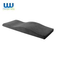 China Orthopedic wave shape curved memory foam eyelash mattress topper for lash bed for sale