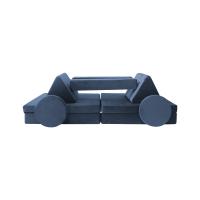 China 100% Polyurethane 10Pcs Foam Toddler Kids Play Sofa ‎Machine Wash for sale