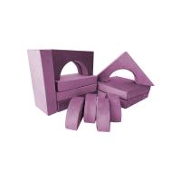 China Low-VOC Kids Play Sofa High Density Foam 14PCS Foam Play Furniture for sale