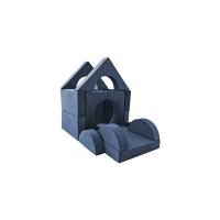 China 14PCS Velvet Fabric Play Room Couches Foam Climbing Blocks Machine Washable for sale