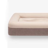 China Orthopedic Eggcrate Memory Foam Washable Dog Bed 91*58*18cm for sale