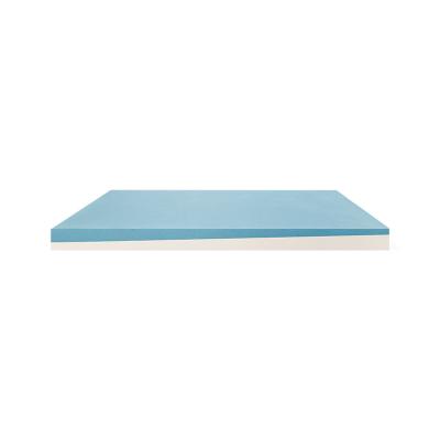 China Portable 7.5cm Velvet Fabric Camping Memory Foam Mattress Pad for sale