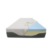 China 3 Layer 10 Inch Hybrid Memory Foam Mattress For Back Pain Relief for sale