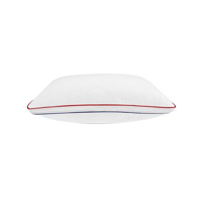 China Shredded Cube Shape Gel Memory Foam Pillow 60*40cm With Washable Bamboo Cover for sale