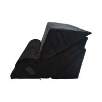 China Velvet Fabric High Density Foam Reading Wedge Foam Pillow Multi Shapes for sale