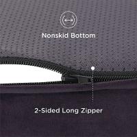 China Waterproof Lining Washable Dog Bed ‎With Removable Cover 91*58*18cm for sale