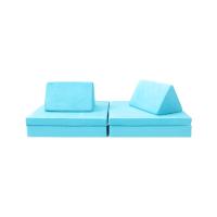 China Blue High Density Foam Play Foam Couch Furniture 11KG For Homeschool for sale