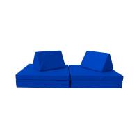 China Micro Suede Children'S Climbing Configurable Play Couch OEM ODM OBM for sale