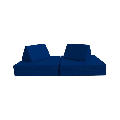 China Micro-Suede Modular Kids Play Sofa With Waterproof Inner Liner for sale