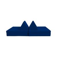 China Micro-Suede Modular Kids Play Sofa With Waterproof Inner Liner for sale