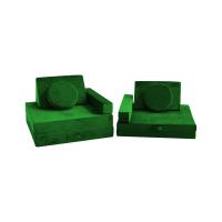 China CertiPur-US Toddlers Babies Small Rectangle Play Sofa Set Couch For Playroom for sale