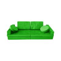 China ‎Machine Wash Green 10PCS Kids Play Couch Sofa 14KG For Toddlers for sale