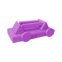 China Toddler To Teen Playscape Couch 10PCS Micro-Suede Half Cylinder Playroom Sofa for sale