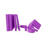China Toddler To Teen Playscape Couch 10PCS Micro-Suede Half Cylinder Playroom Sofa for sale