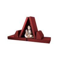 China Imaginative Modular Foam Play Couch Removable Cover 6 Pieces for sale
