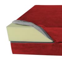 China High Density Foam Velvet Modular Sofa Couch Playscape Sofa CertiPUR-US for sale
