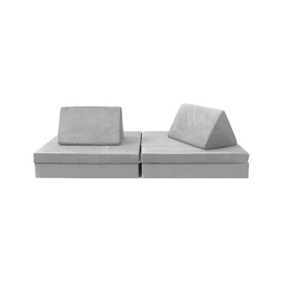 China Toddler Modular Foam 6 Piece Floor Play Couch Sofa For Playroom CertiPur-US for sale