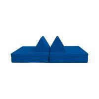 China Flexible Seating Modular Micro Suede Kids Play Sofa Couch For Playroom for sale
