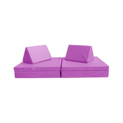 China Safe Indestructible Modular Foam Play Couch For Toddlers OEM for sale