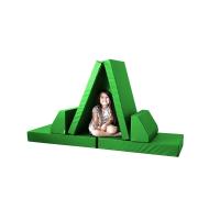 China Versatile Modular 6 Piece Foam Children'S Play Sofa Set With Waterproof Inner Liner for sale