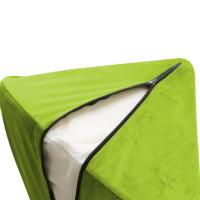 China Versatile 6pcs Foam Velvet Polyester Soft Flip Play Couch Children-Friendly for sale