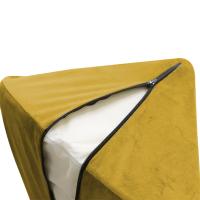 China Velvet Polyester Play Couch Set Playscape Sofa With Waterproof Inner Liner for sale