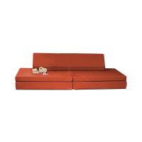 China Versatile Micro Suede 6 Piece Foam Multifunctional Sofa Play Room Couches for sale