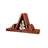 China Versatile Micro Suede 6 Piece Foam Multifunctional Sofa Play Room Couches for sale