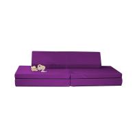 China 6 Piece Modular Foam Soft Play Couch Set Support OEM ODM OBM for sale