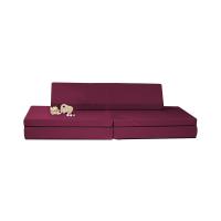 China Folding Convertible 6 Piece Foam Play Furniture Couch For Living Room for sale