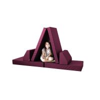 China Folding Convertible 6 Piece Foam Play Furniture Couch For Living Room for sale