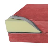China SGS Red 10pcs High Density Foam Modular Couch For Playhouse for sale