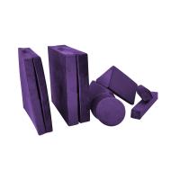 China 10pcs Velvet Fabric Kids Play Sofa Toddlers Couch For Playhouse for sale